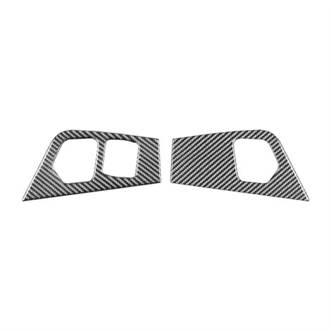 For Volkswagen CC 2012-2018 Soft Carbon Fiber Car Inner Door Speaker ...