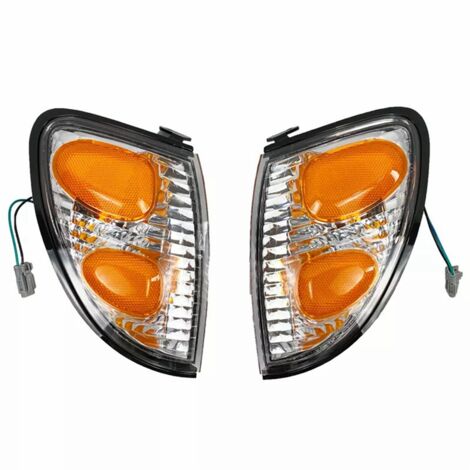 1Pair Car Front Side Corner Light Turn Signal Indicator Marker Lamp For ...