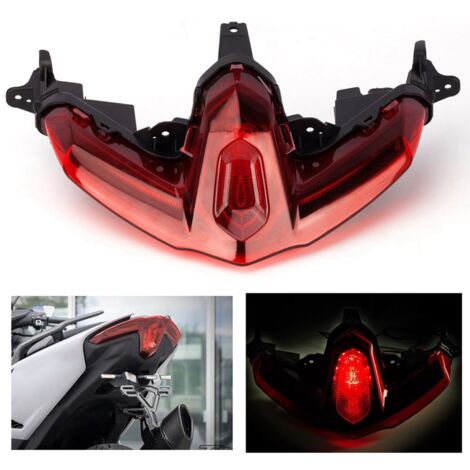 Motorcycle Tail Light LED Lights Tailight Brake Light Waterproof For ...
