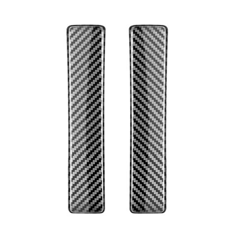 Car Carbon Fiber Middle Door Button Frame Trim Sticker Interior ...