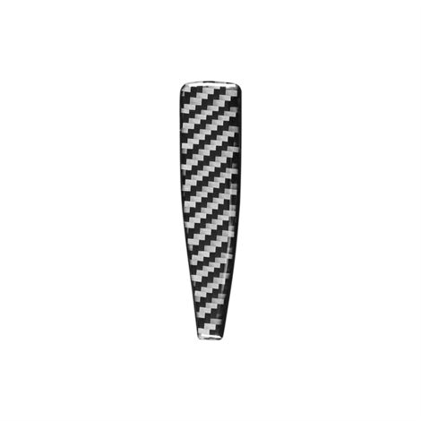 Gear Shift Knob Head Cover Decorative Trim Stickers Carbon Fiber for ...