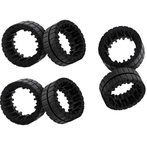 6Pcs Wheel Tires for iRobot Braava Jet M6 (6110, 6012) Vacuum Cleaner ...