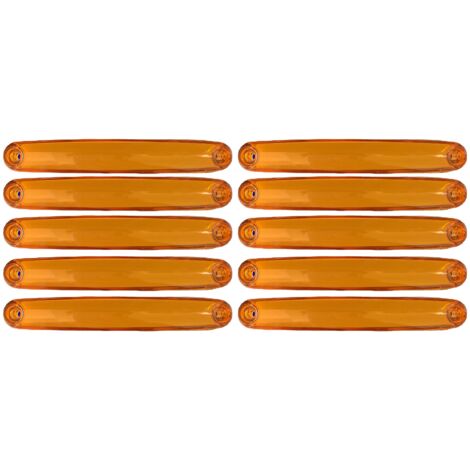 10PCS 9LED Indicator Rear Side Truck Trailer RV Cab Boat Bus Lorry LED ...
