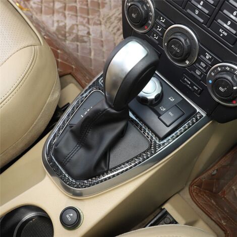 Gear Shift Panel Decorative Trim Stickers Carbon Fiber for Land Rover ...