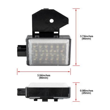 For Dodge RAM 1500 2500 3500 LED Underhood Hood Courtesy Light with ...