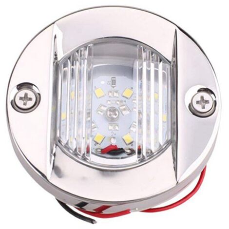 DC 12V Marine Stern Lights LED Tail Lights Round Cool White LED Tail ...