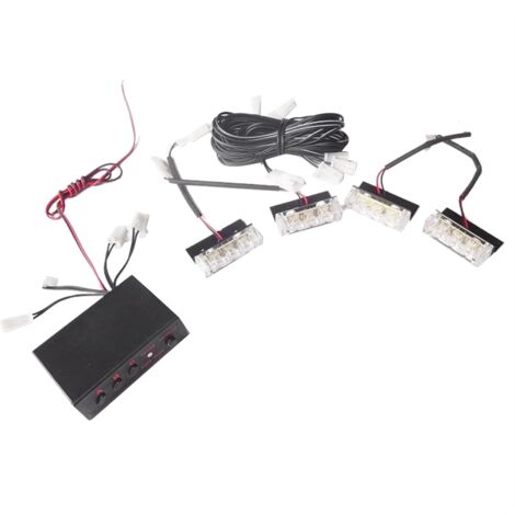 One Drag Four Strobe Lights Strobe Lights Signal Lights Car LED Lights ...