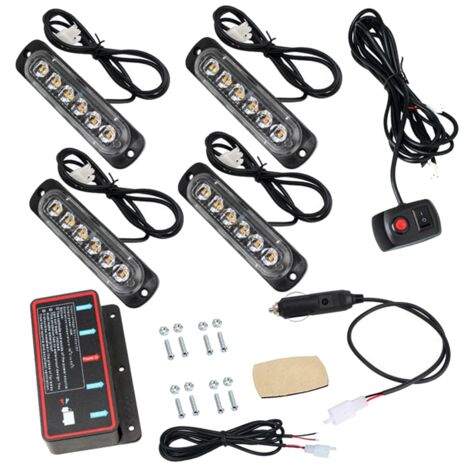 Car Wireless Remote Control 12V One Tow Four in the Network Flashing ...