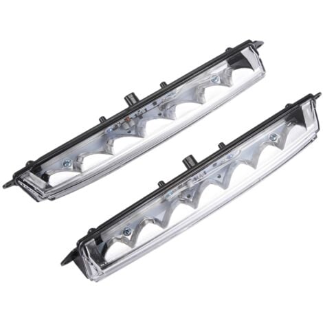 1 Pair Of Left and Right LED Daytime Running Fog Lights For Mercedes ...