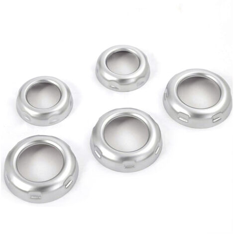 Car Volume and Air Conditioning Knobs Trim Stickers for Land Rover ...