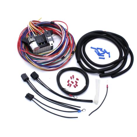For Muscle Car Hot Rot Wiring Street Rod Rat Rod for Ford Chevy 12 ...