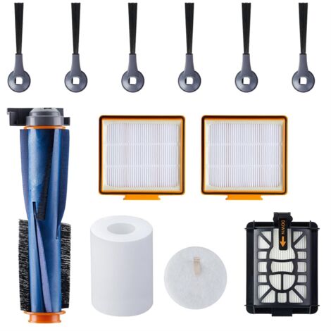 Replacement Main Brush Side Brushes HEPA Filter for Shark AV2501AE ...