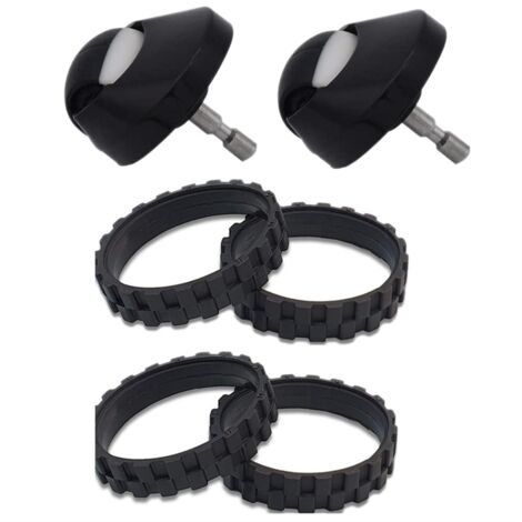 Replacement Front Caster Ball Wheel Tire Kit for IRobot Roomba 500, 600 ...