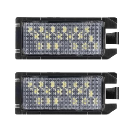 Car LED Number License Plate Light Lamp White 68228931AA 68228930AA for ...