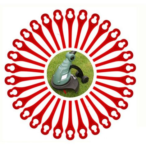 Plastic Lawn Mower Blade Patio Lawn Garden Mower Trimmer Blade Shape ...