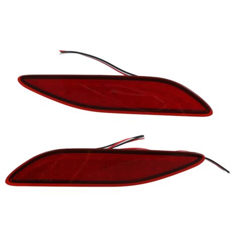 Car LED Rear Bumper Reflector Light Taillight Fog Light Brake Light for ...