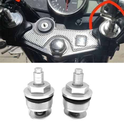 Motorcycle Shock Absorber Screw Decoration Front Fork Screw Cover for ...