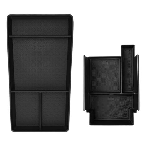 Center Console Lower Organizer + Armrest Storage Box for Nissan ...