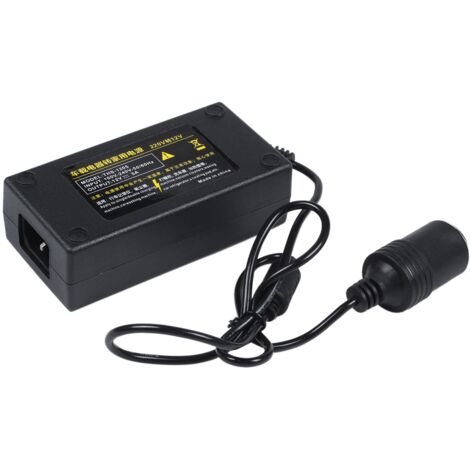 60W AC 100V-240V 100V 220V to DC 12V Car Cigarette Lighter AC/ DC Power ...