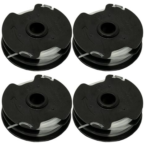 4 Pack Grass Trimmer Spool Replacement for Parkside Cordless Grass Trimmer PRTA 20-Li C3 IAN351753