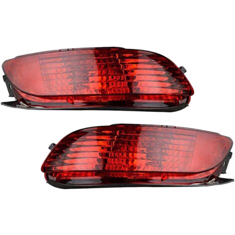 Car Rear Bumper Fog Light Parking Warning Light Reflector Tail Lights ...
