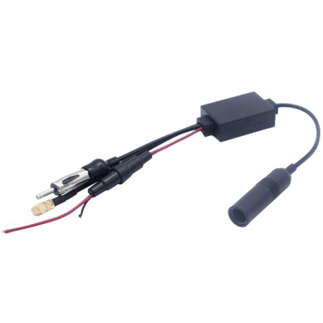 DAB+ Car Splitter Adapter Active Antenna Auto Radio FM Antenna Signal ...