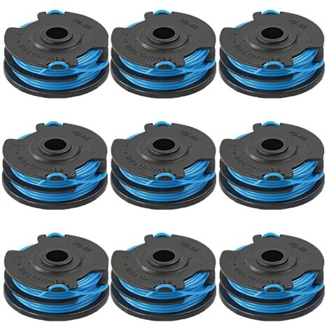 29082/29242 Weed Eater Dual Line String Trimmer Replacement Spool for Greenworks Models 21212 ...
