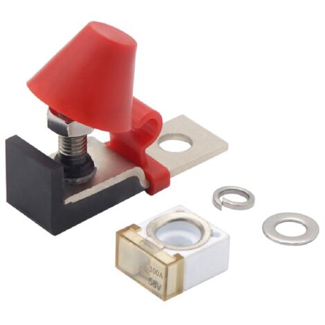 For New Energy Electric Vehicle Battery Fuse Holder, 58V 100A ...