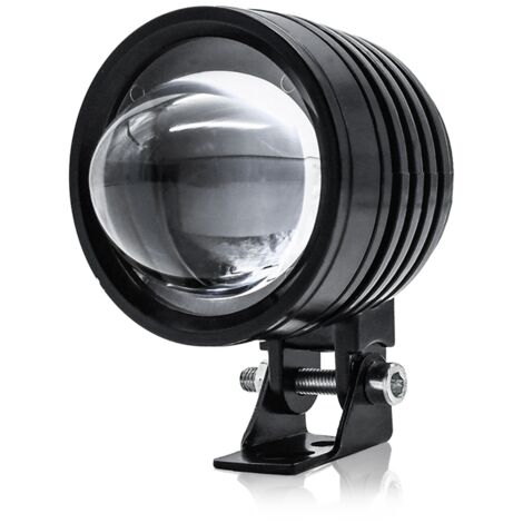 3 Inch Motorcycle Headlight 30W 6000LM Fisheye LED Motorbike Light ...