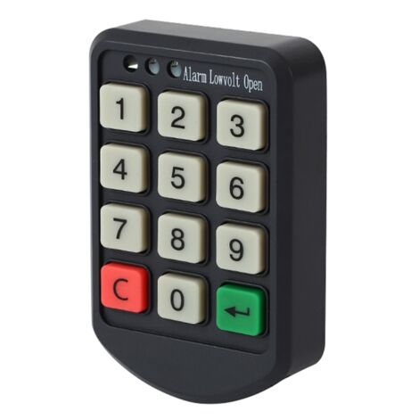Intelligent Electronic Password Cabinet Door Lock Digital Key Pad Easy ...