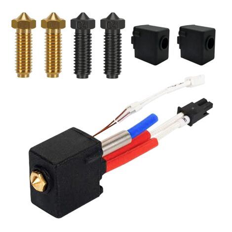 3D Printer Hot End Replacement Kit for 2/ 2 Neo/ Pro/ Plus/ Max