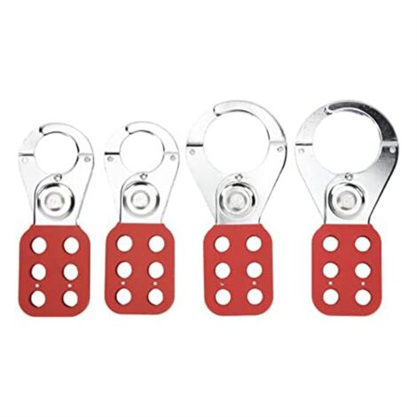 Lockout Tagout Hasp, Steel Hasp with Nylon Handle, Strength Lockhead ...