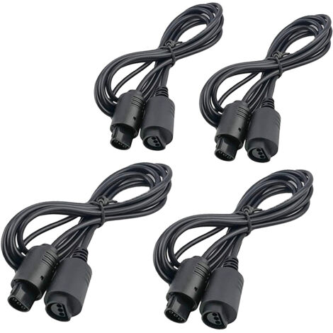 4 Pack 6Ft N64 Controller Extension Cable Cord for 64