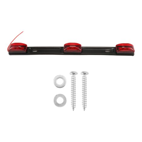 Trailer Tail Light Bar, 14.2 inch with Bracket