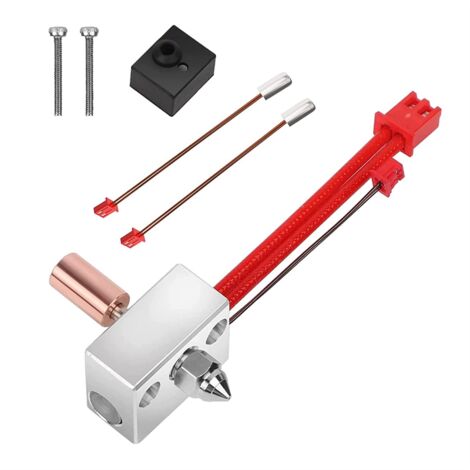 Extruder Heater Block Kit Plus Extra Thermistors High Temperature Pro ...
