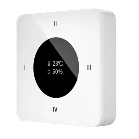 Intelligent Wireless Switch Touch-Tone Thermometer Humidity Meter Smart ...