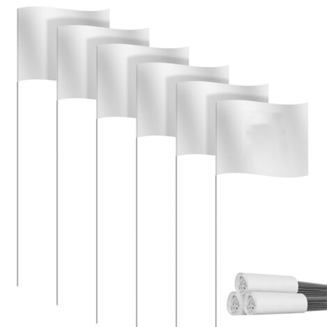 Marking Flags Marker for Lawn 30 Pack, PVC Small Flags,Marking Flags ...