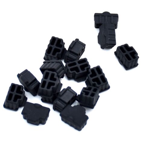 Rj45 Silicone Dust Plug Cover Cap Router Switch Network Cable Interface ...