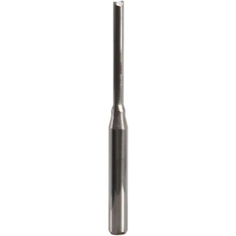 10 Pcs Two Flutes Straight End Mills Slot Bit Wood Cutter Double Flute ...