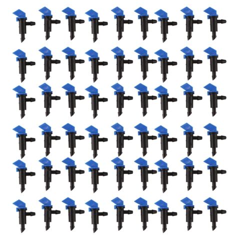 60 Pieces Irrigation Drip Emitter Garden Flag Dripper, Trees and Shrubs ...