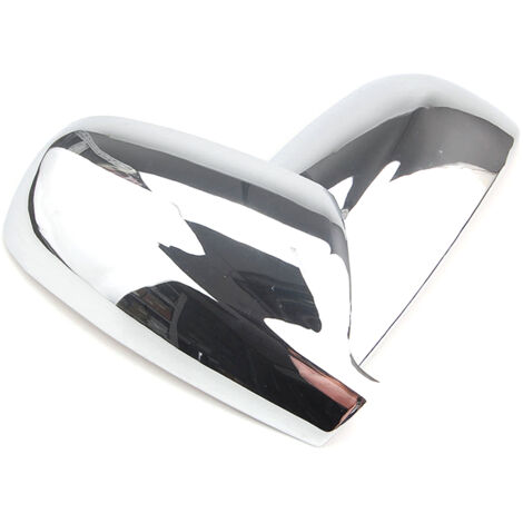 For 307 Door Side Wing Mirror Chrome Cover Rear View Cap Accessories