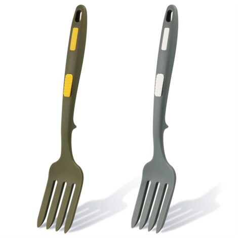 2Pcs Silicone Flexible Forks, Cooking Fork Heat Resistant ...