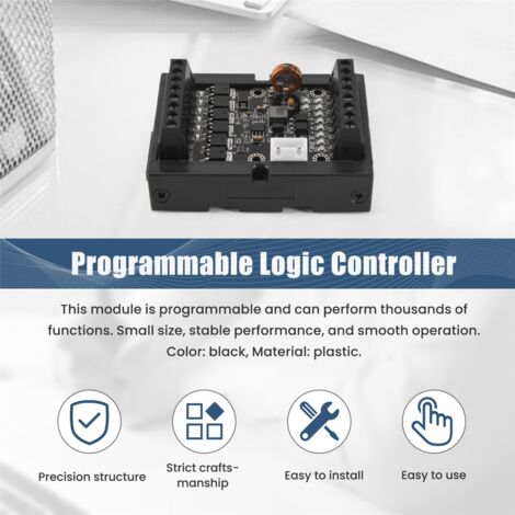 PLC Programmable Logic Controller DC 10-28V Regulator FX1N-14MT Industrial Control Board