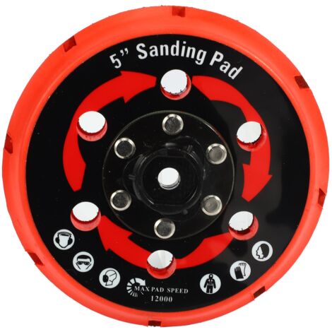 Backing Plate for Dual Action Polisher DA Back Holder 5 Inch 125mm