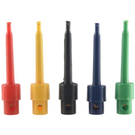 30Pcs Multimeter Wire Lead Test Clip, Electronic Mini Probe Set