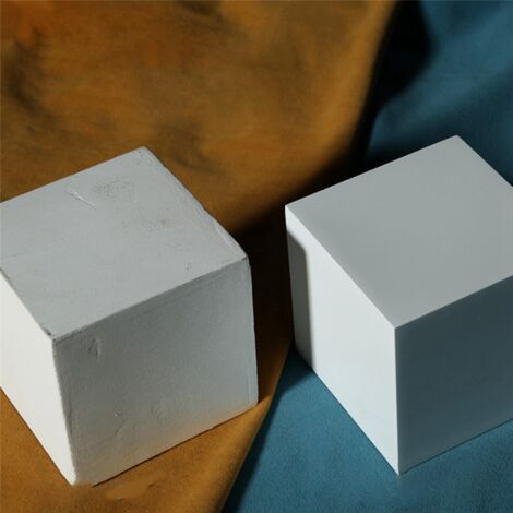 Geometric Square Photography Props Scenes Photography,6X6X8cm