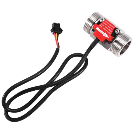 -B5-S 50mm Hall Effect Flow Meter Water Sensor Liquid Industrial Fluid ...