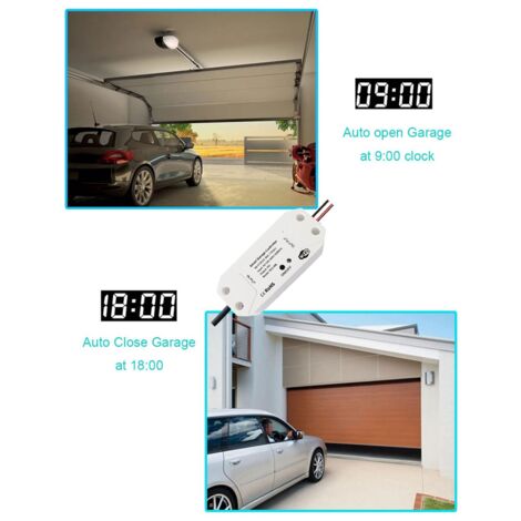 Tuya WIFI 2.4G Smart Garage Door Opener Controller EU plug