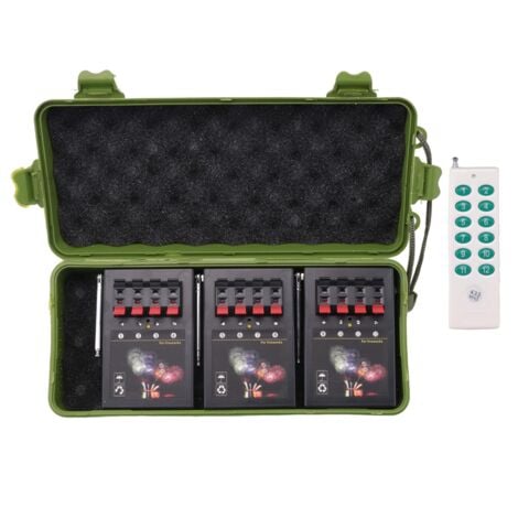 Firing System Machine 12 Cue Channel Cold Pyro Pyrotechnic Display