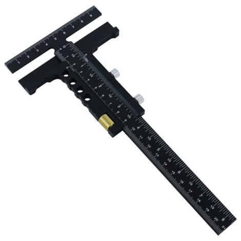 Woodworking Scriber Gauge-Aluminum Alloy Sliding Marking Gauge A